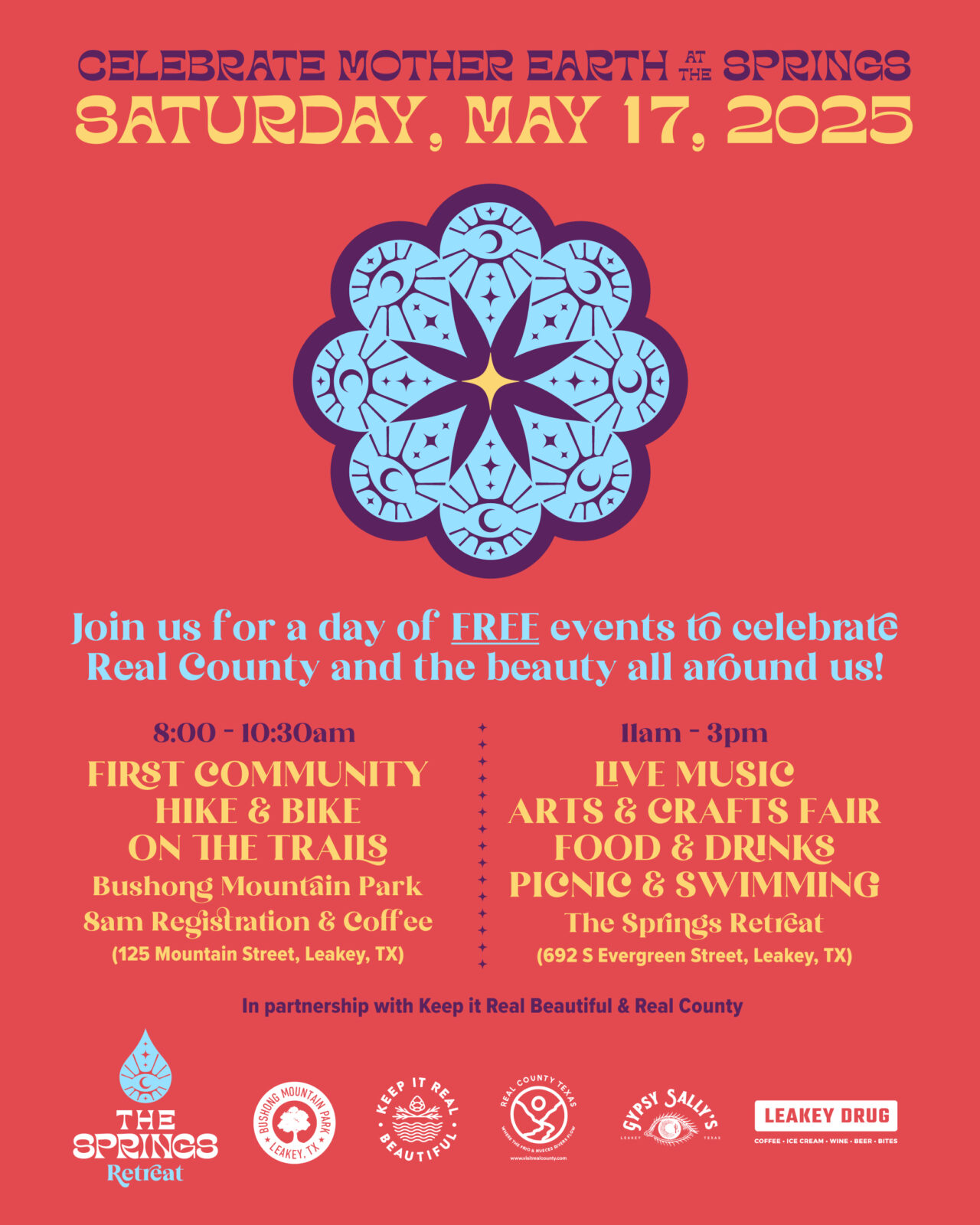 Leakey – Celebrate Mother Earth at The Springs! | Hill Country Alliance
